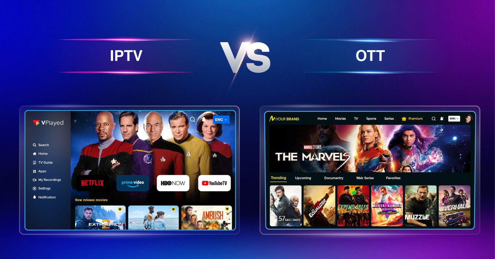 IPTV vs OTT Services: Key Differences, Benefits & Future